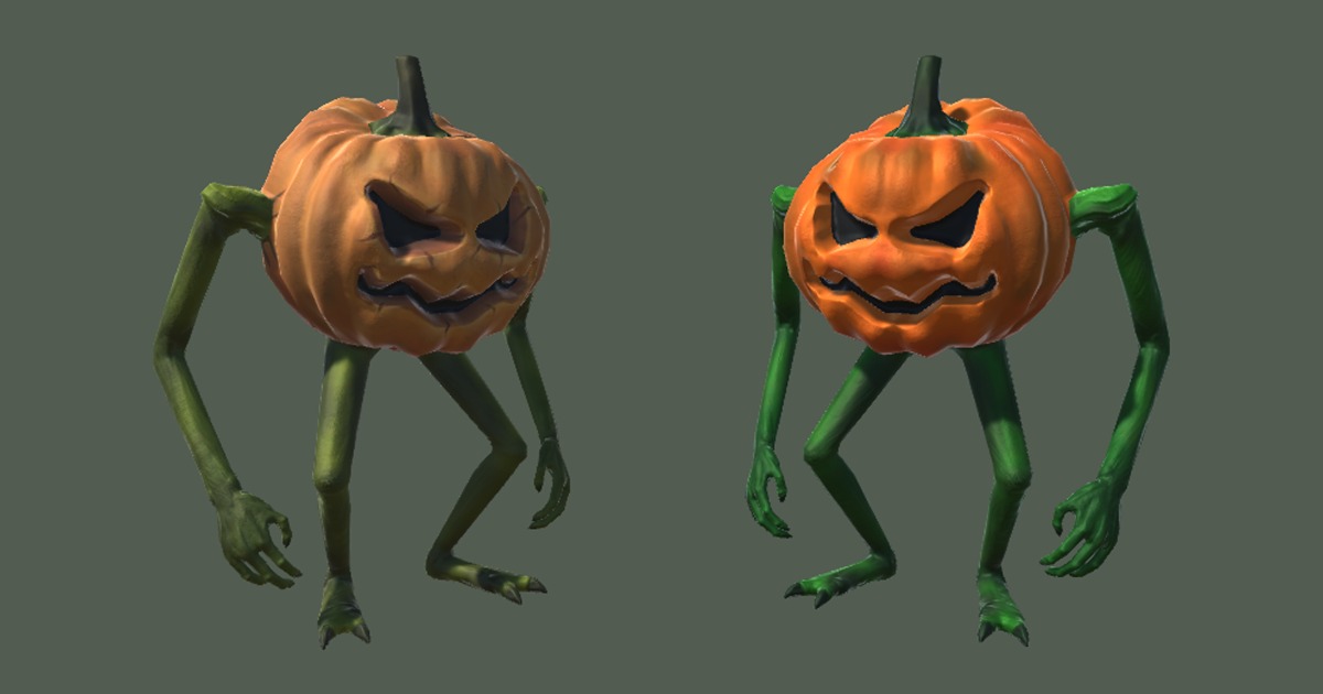 Bad Pumpkin | 3D 생물 | Unity Asset Store