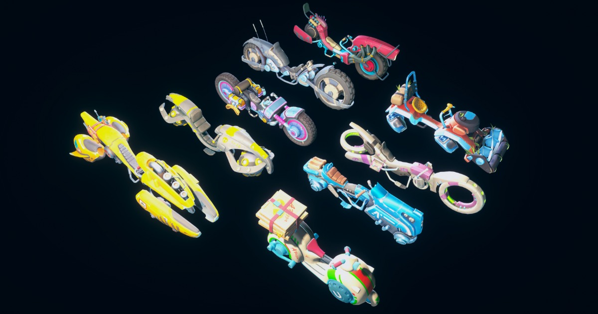 Motorbike Package | 3D Vehicles | Unity Asset Store