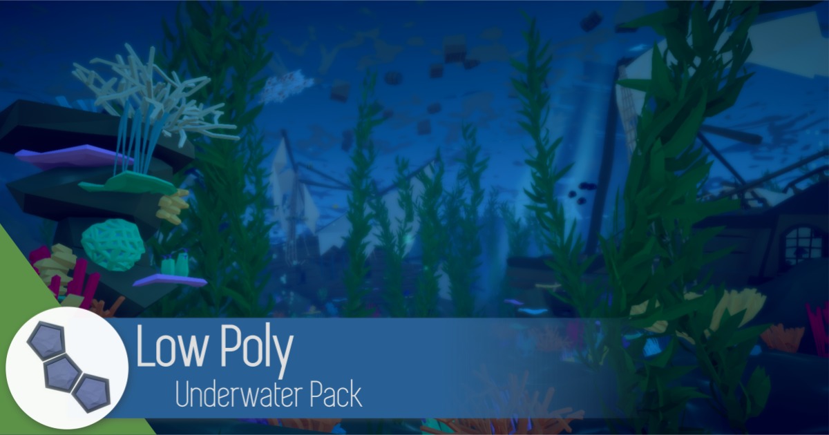 Low Poly Underwater Pack | 3D Landscapes | Unity Asset Store