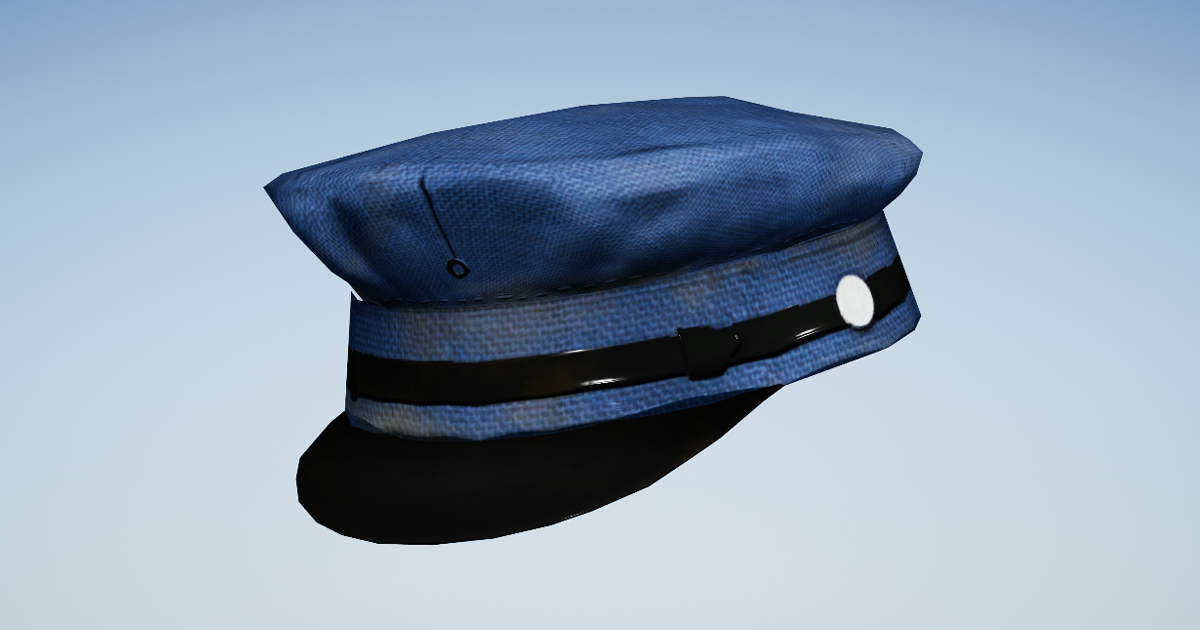 Ultimate Hat: Police | 3D Clothing | Unity Asset Store