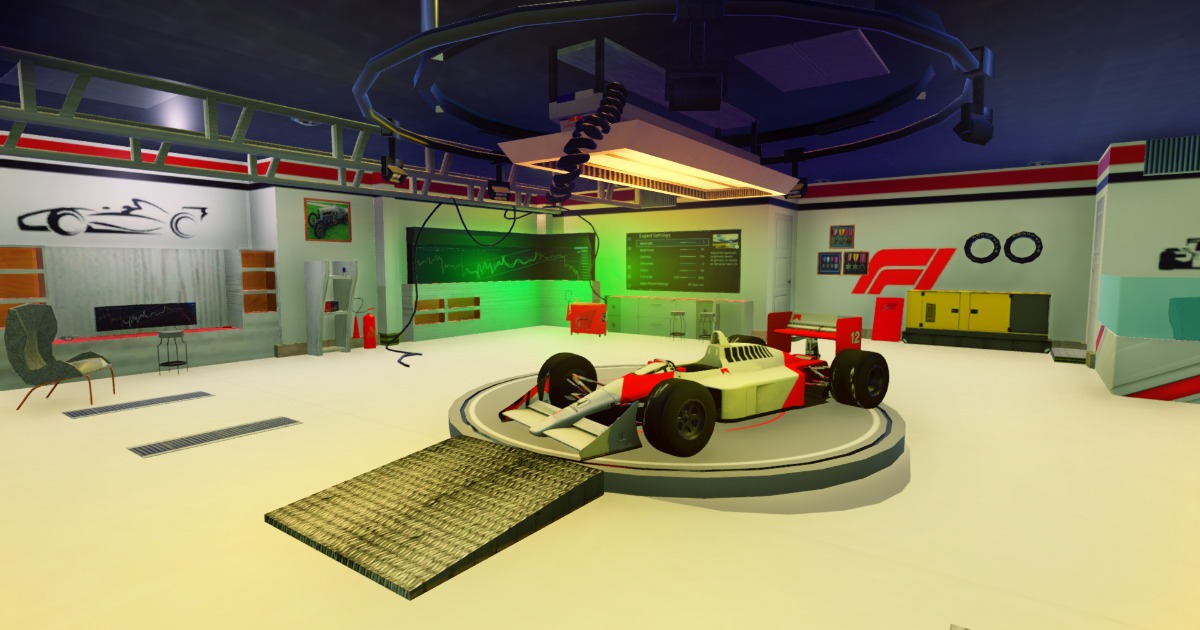 F1 Mobile Garage Workshop | 3D Environments | Unity Asset Store