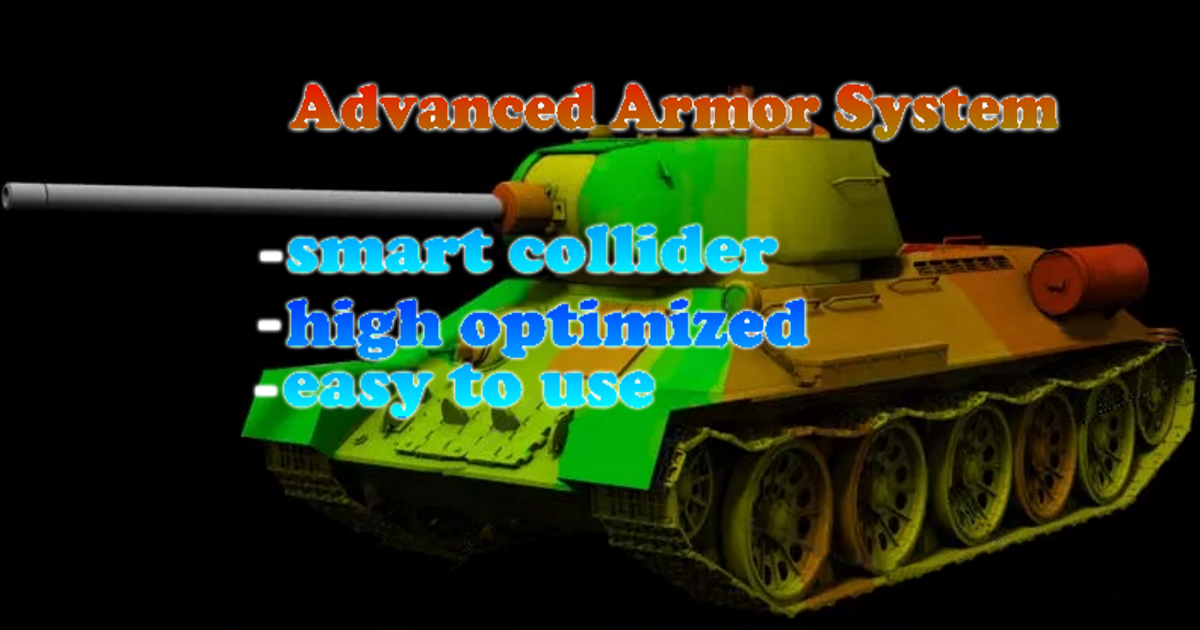 Advanced Armor System | 물리엔진 | Unity Asset Store