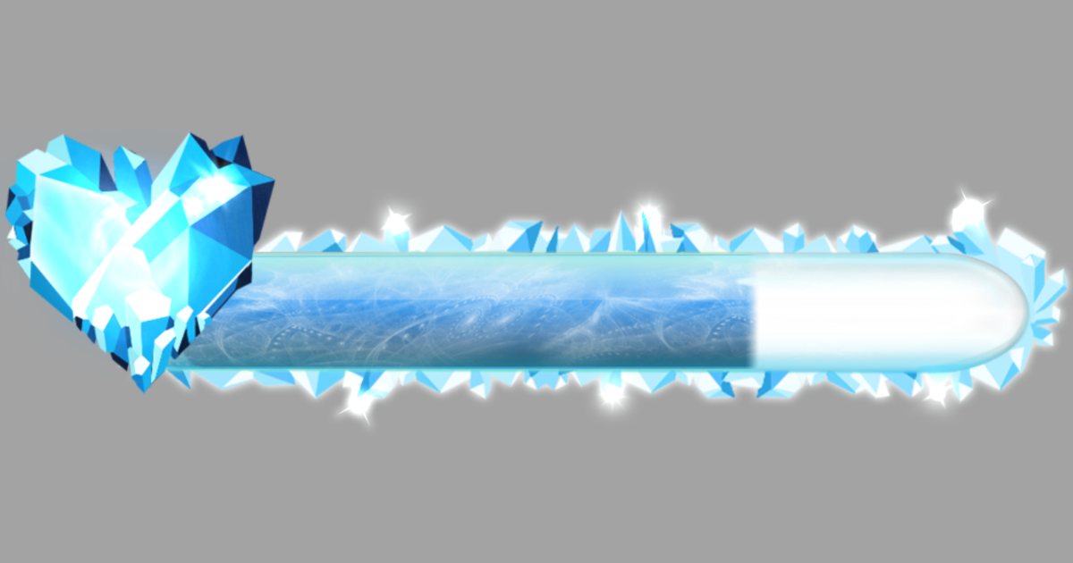 Ice health bar | 2D Icons | Unity Asset Store