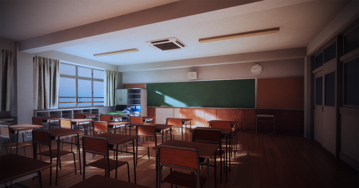 Japanese Classroom | 3D Environments | Unity Asset Store