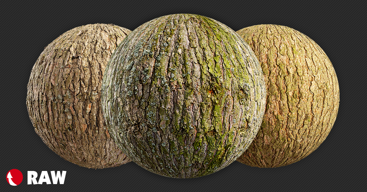 Pine Bark Textures Pack #2 | 2D Wood | Unity Asset Store
