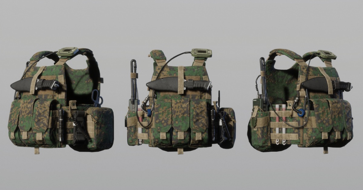 Tactical Vest Q | Props | Unity Asset Store