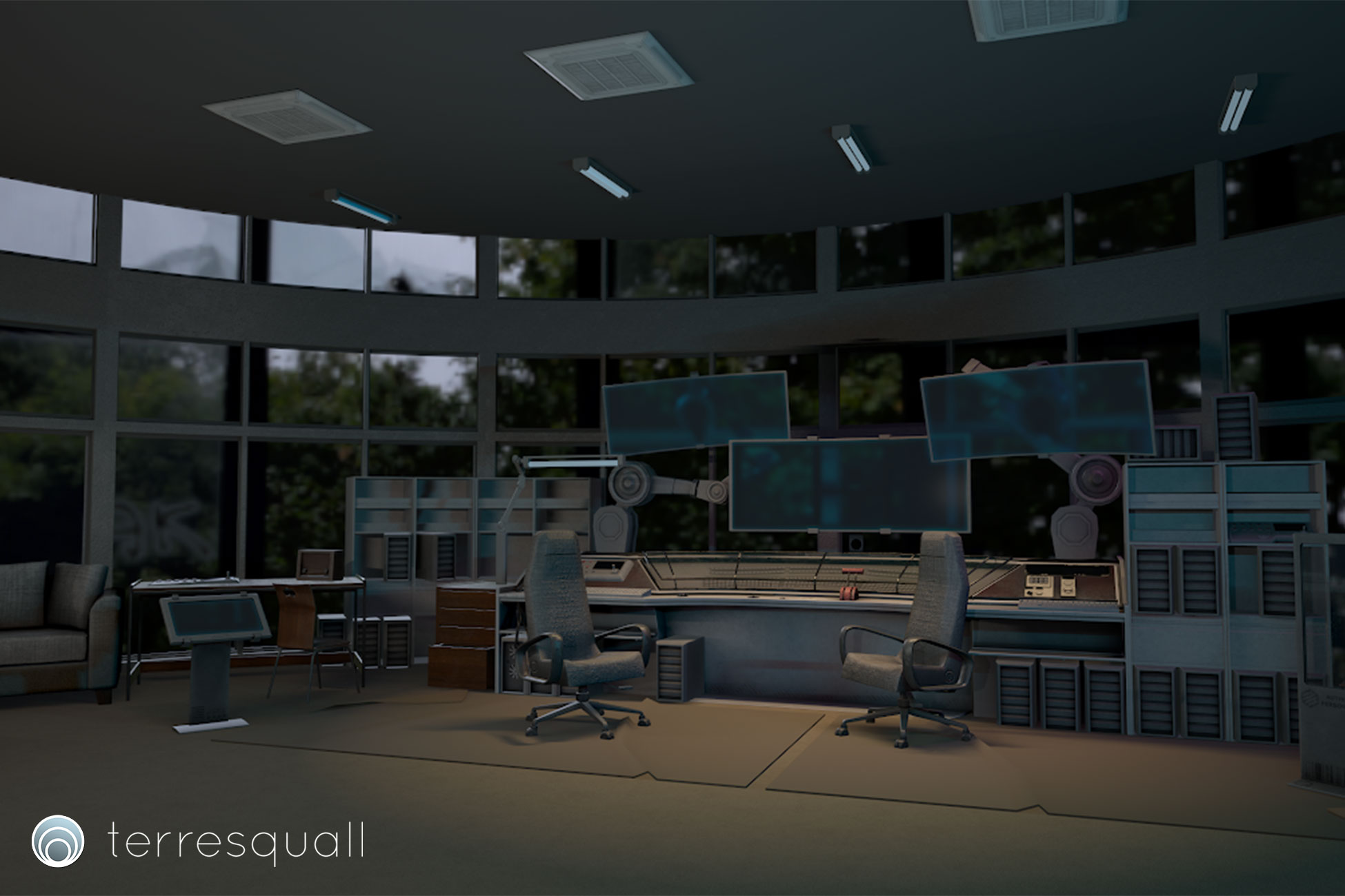 Sci-Fi Office Pack | 3D Sci-Fi | Unity Asset Store