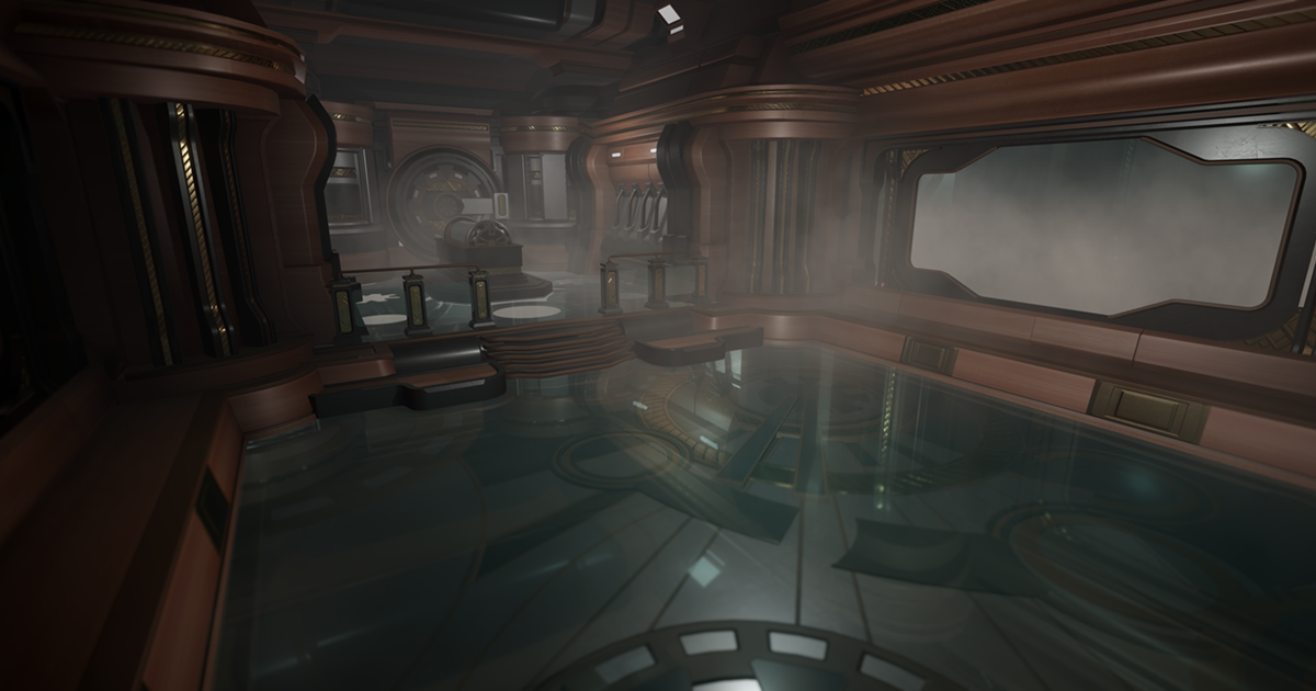 Next Gen Luxury Spaceship | 3D Sci-Fi | Unity Asset Store