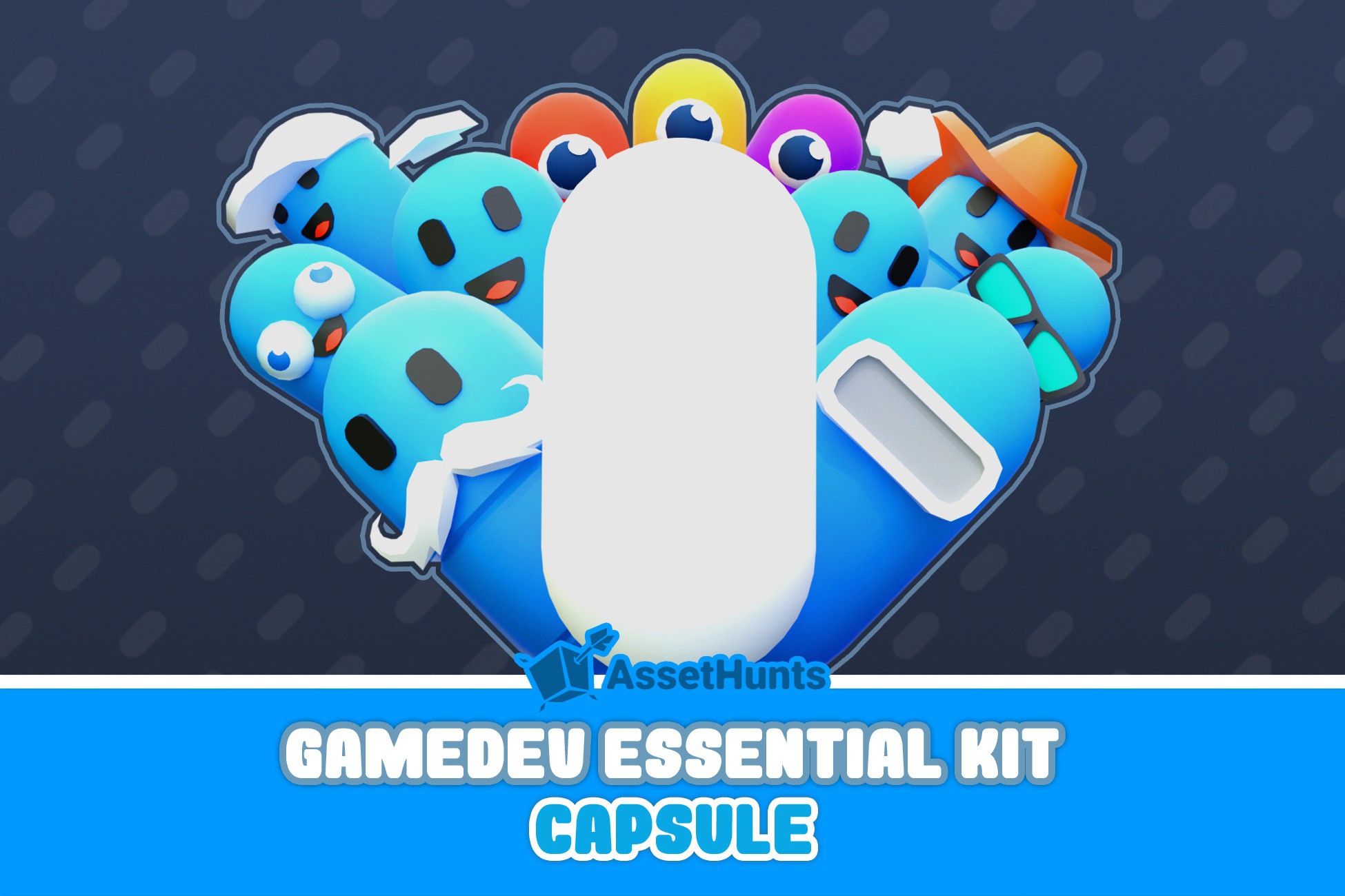 GameDev Essential Kit - Capsule [Free Edition] | 3D Characters | Unity Asset Store