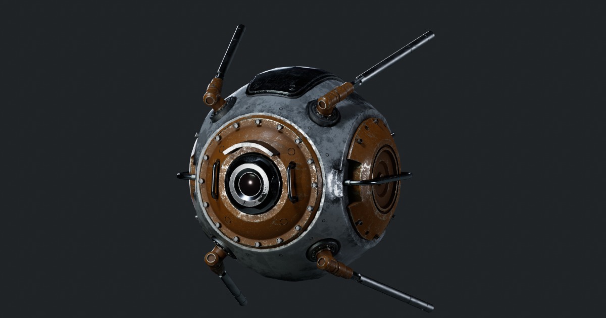 Drone 03 Scout | 3D Robots | Unity Asset Store