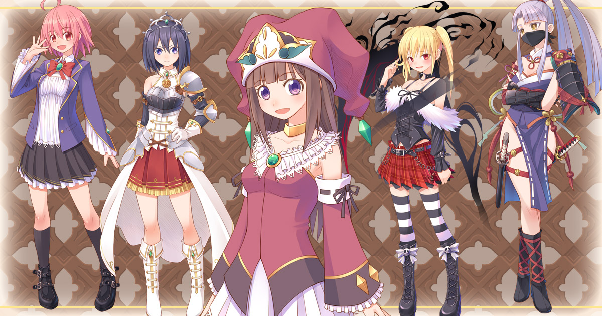 JRPG HEROINES | 2D Characters | Unity Asset Store