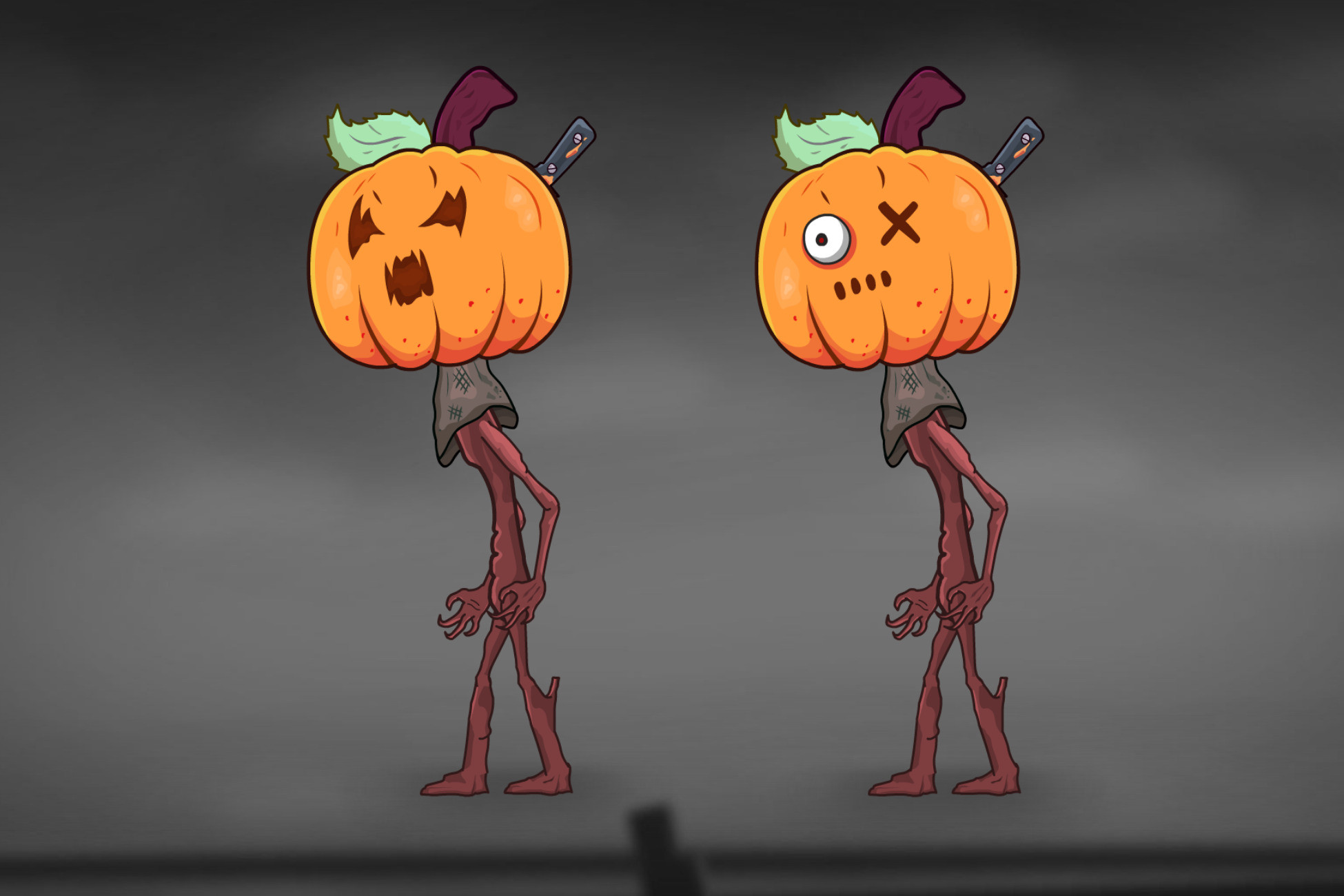 Halloween Pumpkin : 2D Character | 2D Characters | Unity Asset Store