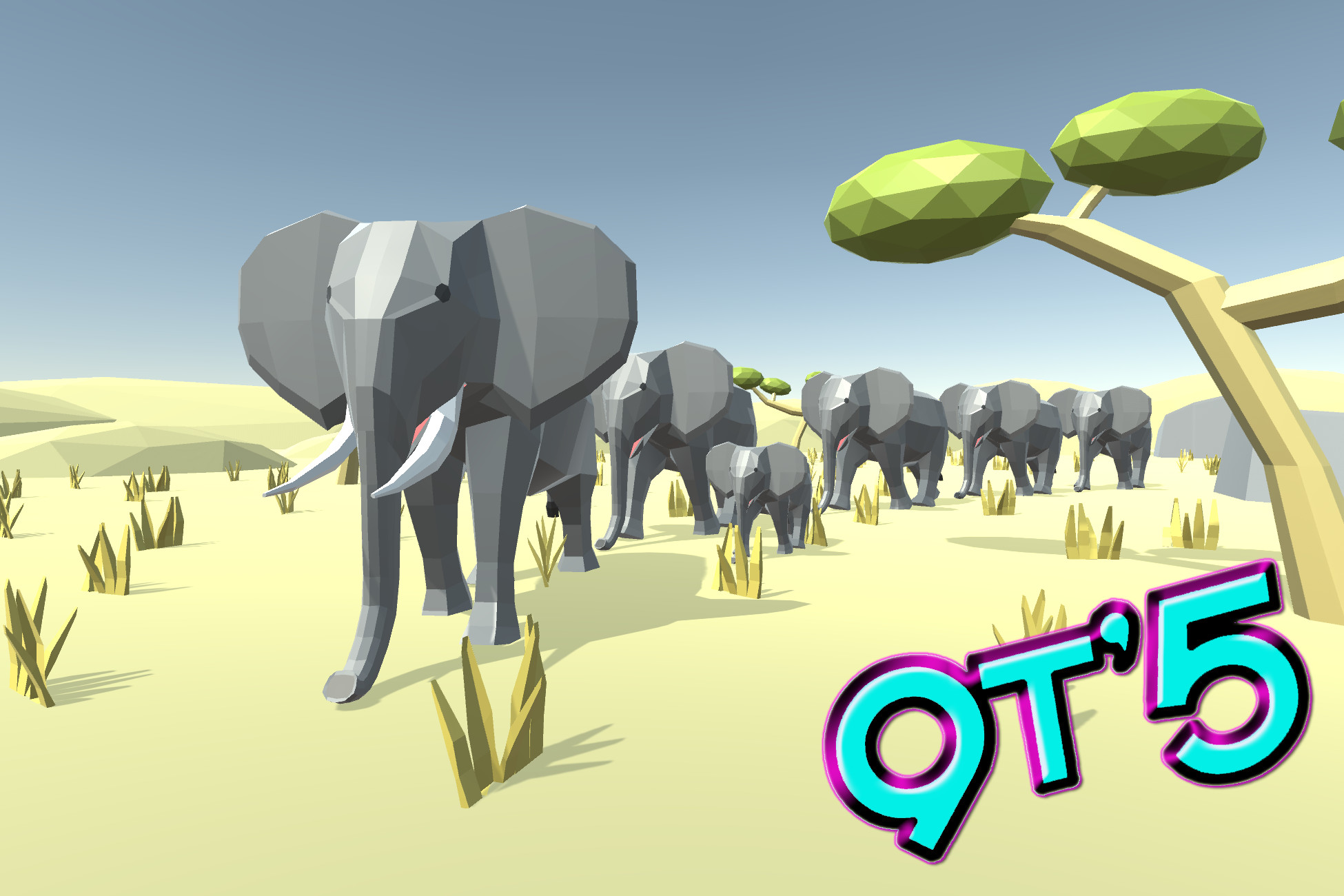 9t5 Low Poly African Animals 1 | 3D Animals | Unity Asset Store