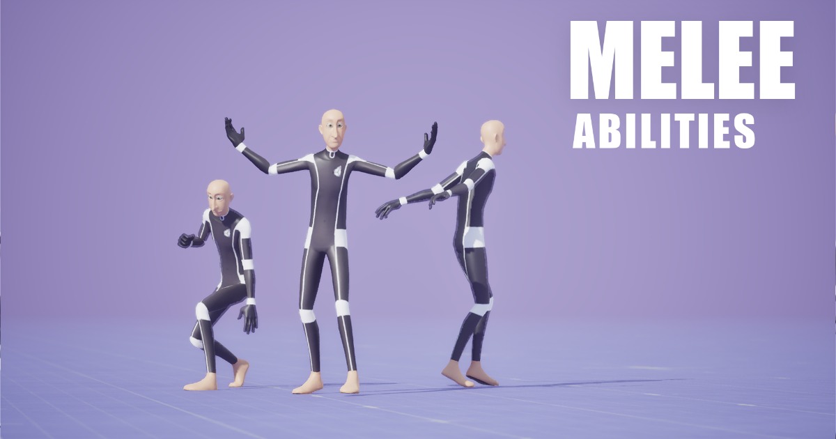 Melee Abilities | 3D Animations | Unity Asset Store