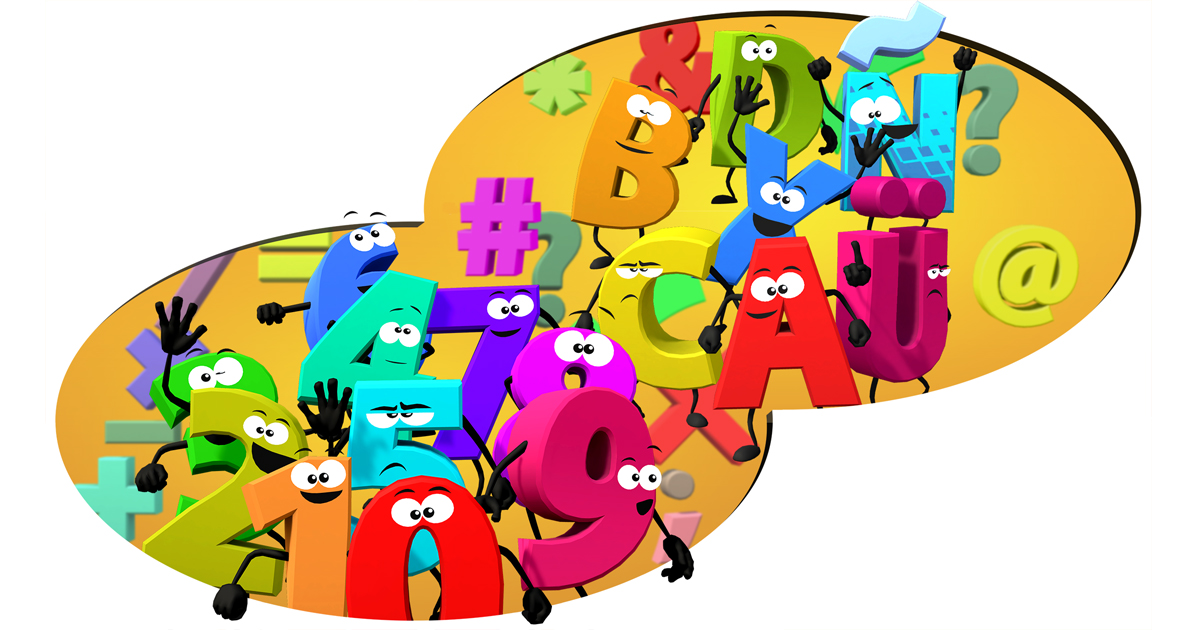 Toon letters and numbers | 3D Humanoids | Unity Asset Store