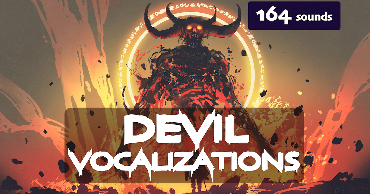 Devil Vocalizations | Creatures Sound FX | Unity Asset Store