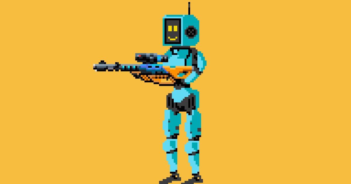 Pixel Robot | 2D Characters | Unity Asset Store
