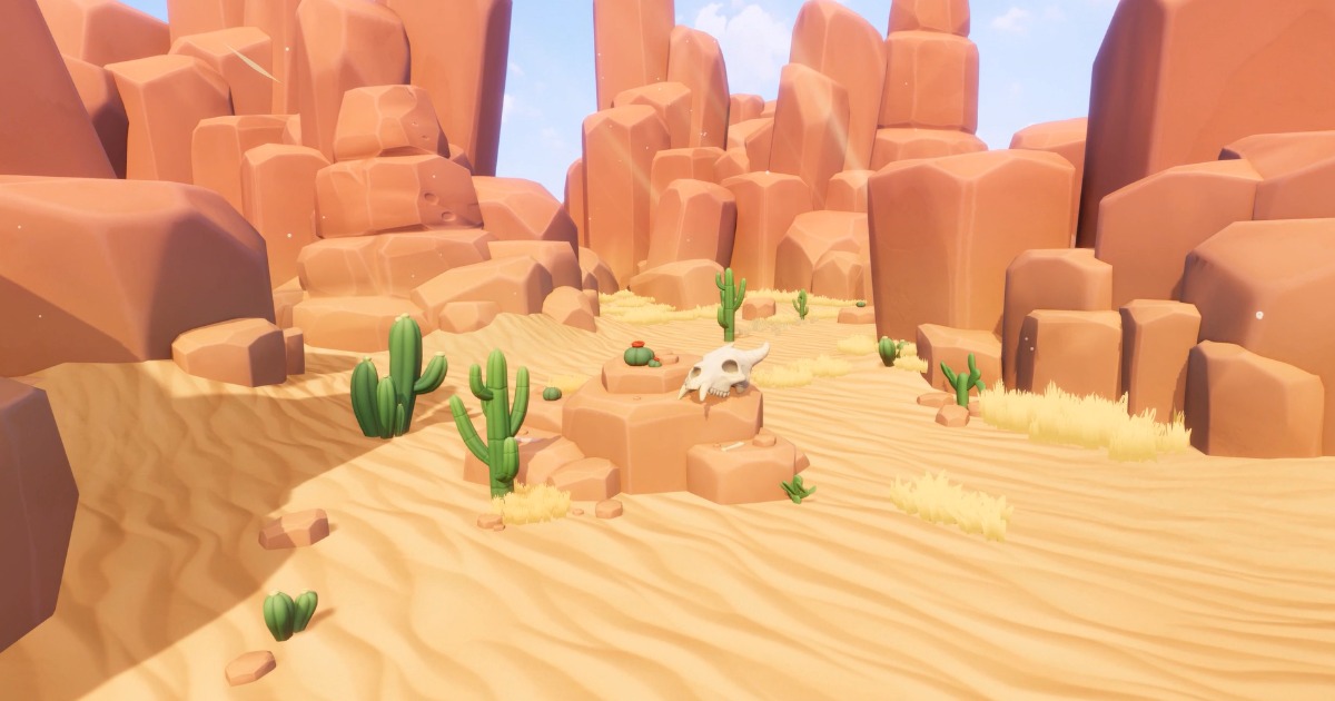 Desert Canyon - Stylized Environment | 3D Landscapes | Unity Asset Store