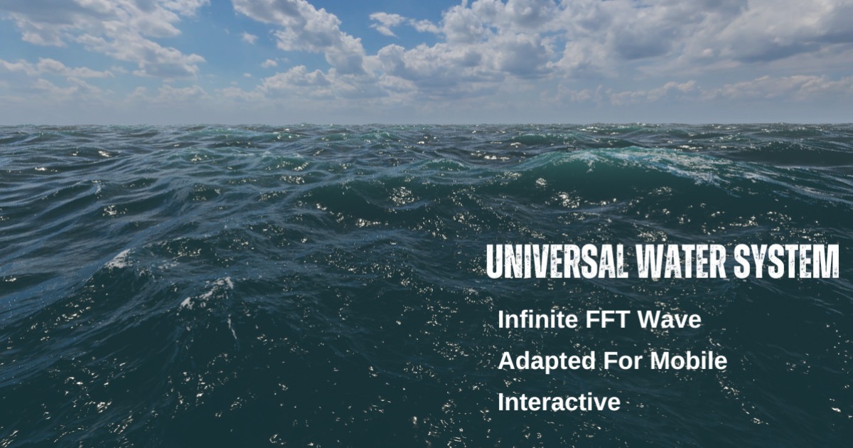 Universal Water System(URP) | Environment | Unity Asset Store