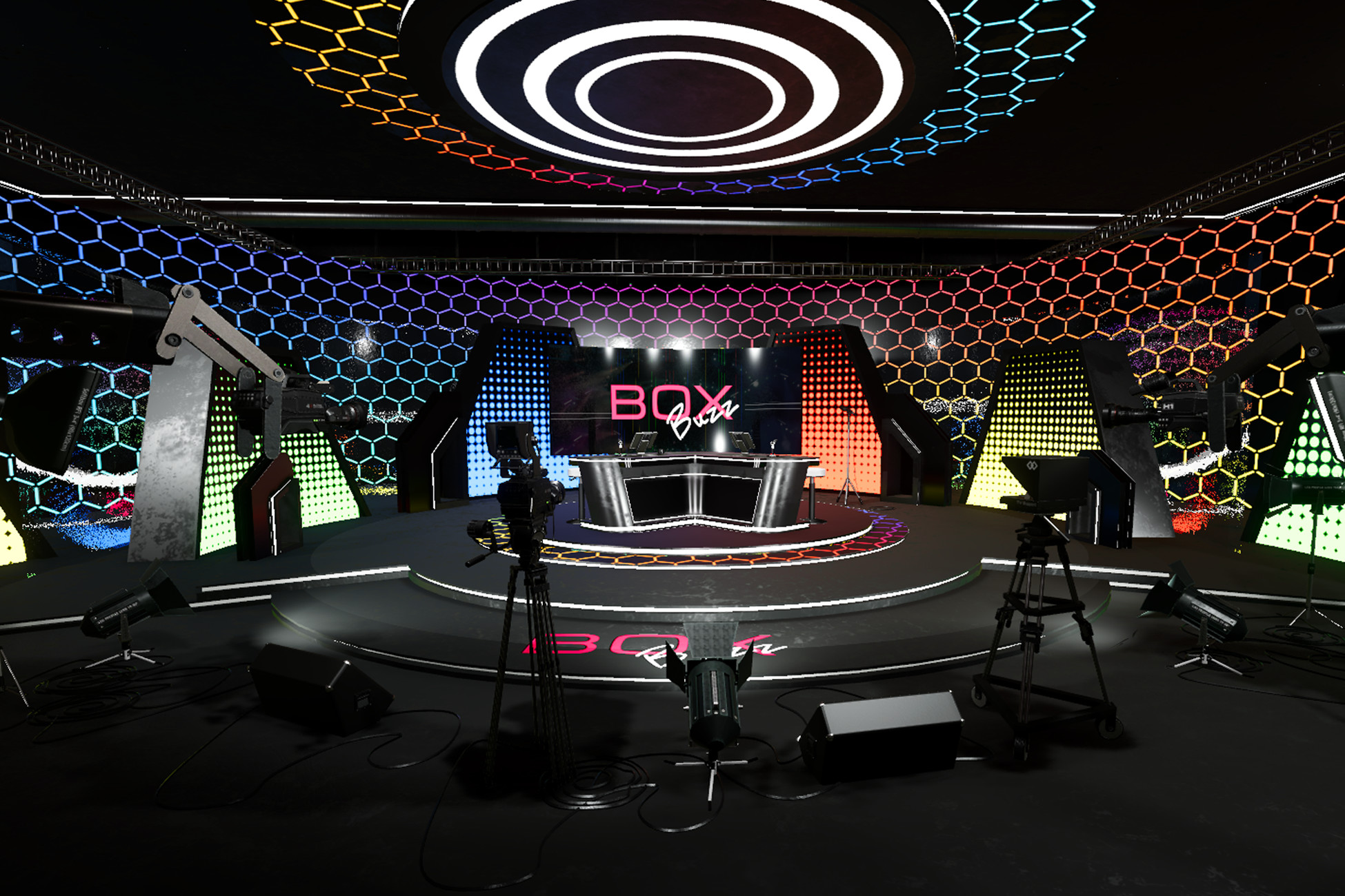 Buzz Box TV Studio | 3D Environments | Unity Asset Store