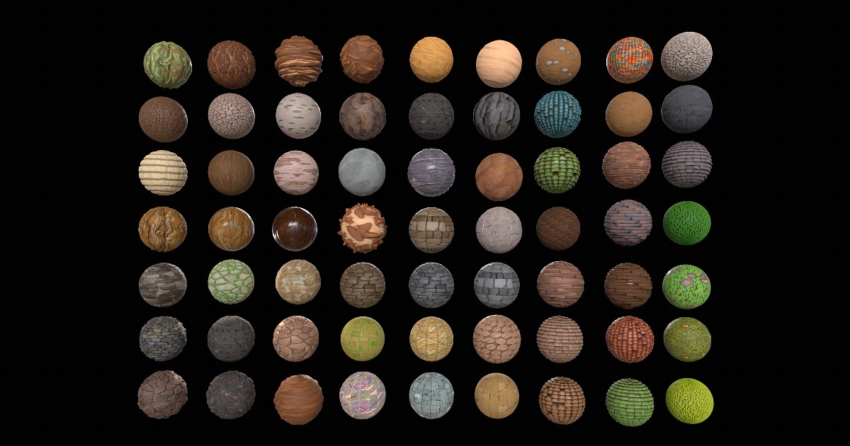 Stylize Material Pack Vol 1 Erbeilo 3d 2d Textures And Materials