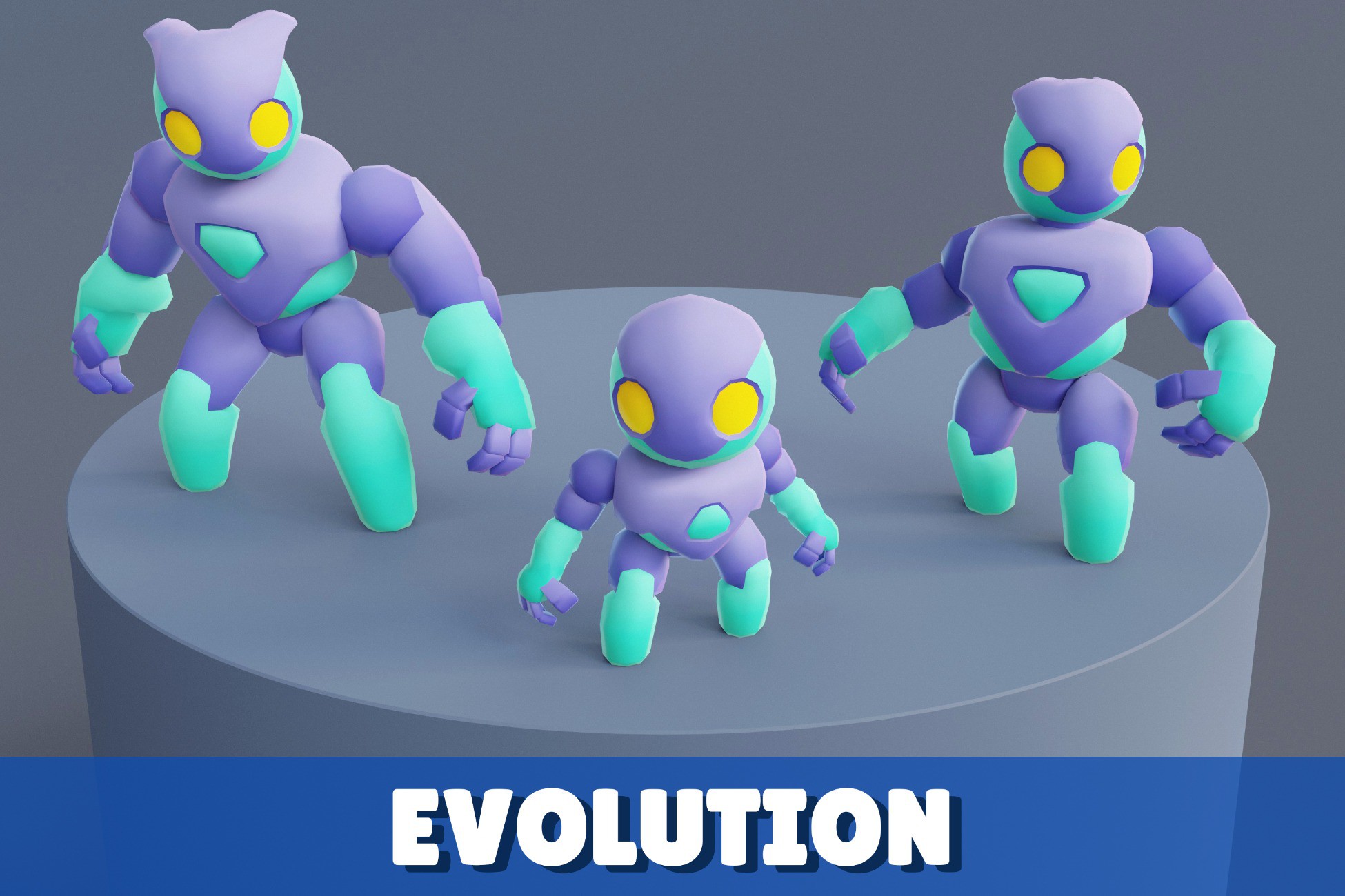 Robot Characters - Megarex | 3D Robots | Unity Asset Store