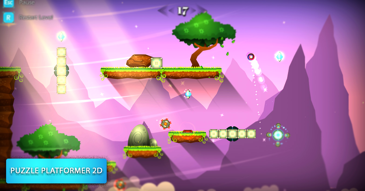 Puzzle Platformer 2D (Complete Game Template) | 包 | Unity Asset Store