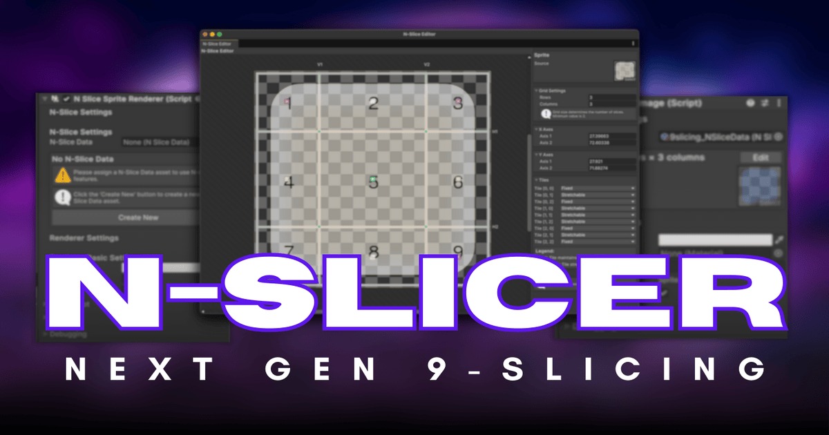 N-Slicer V3 | Next-Gen Sprite Slicing Beyond 9-Slice | GUI Tools ...