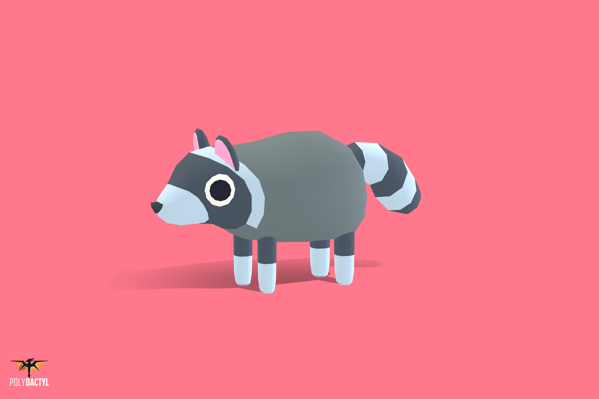 Raccoon - Quirky Series | 캐릭터 | Unity Asset Store