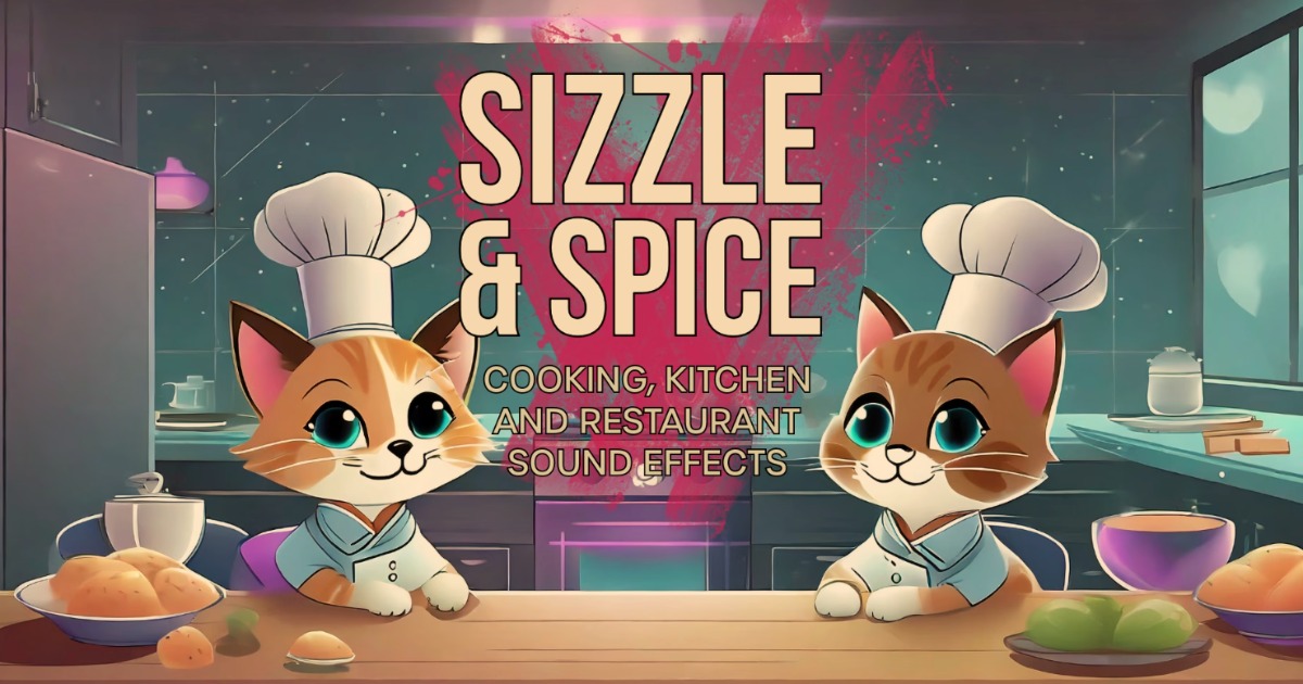 Sizzle & Spice: Cooking Kitchen Restaurant SFX | Foley Sound FX | Unity ...