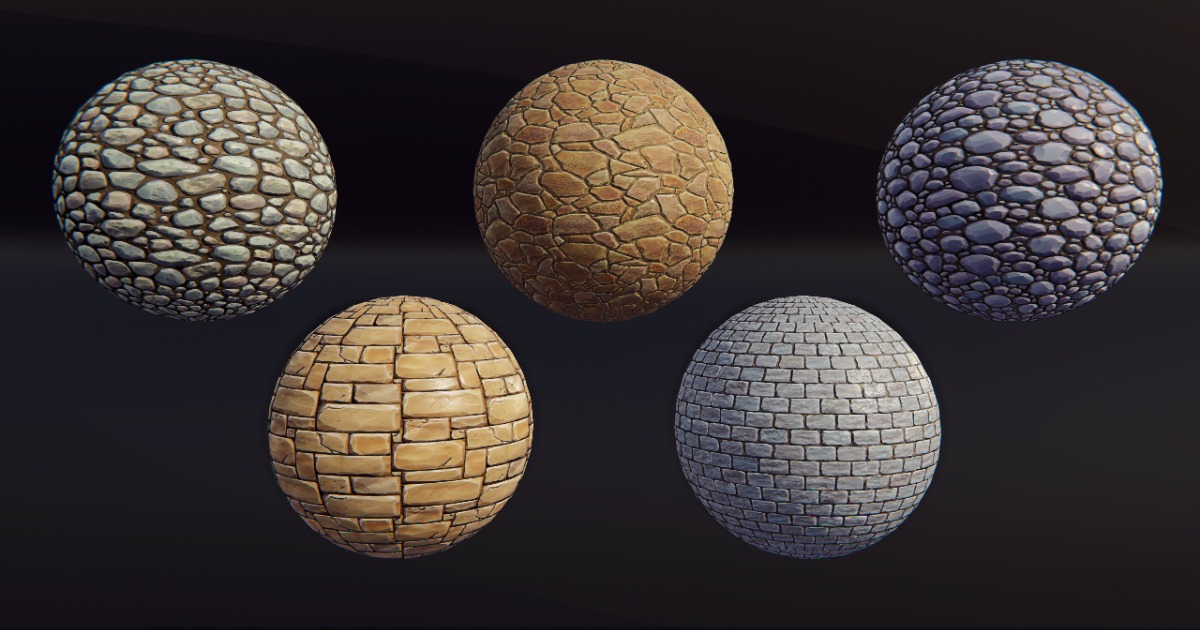 Stone seamless materials | 2D Stone | Unity Asset Store