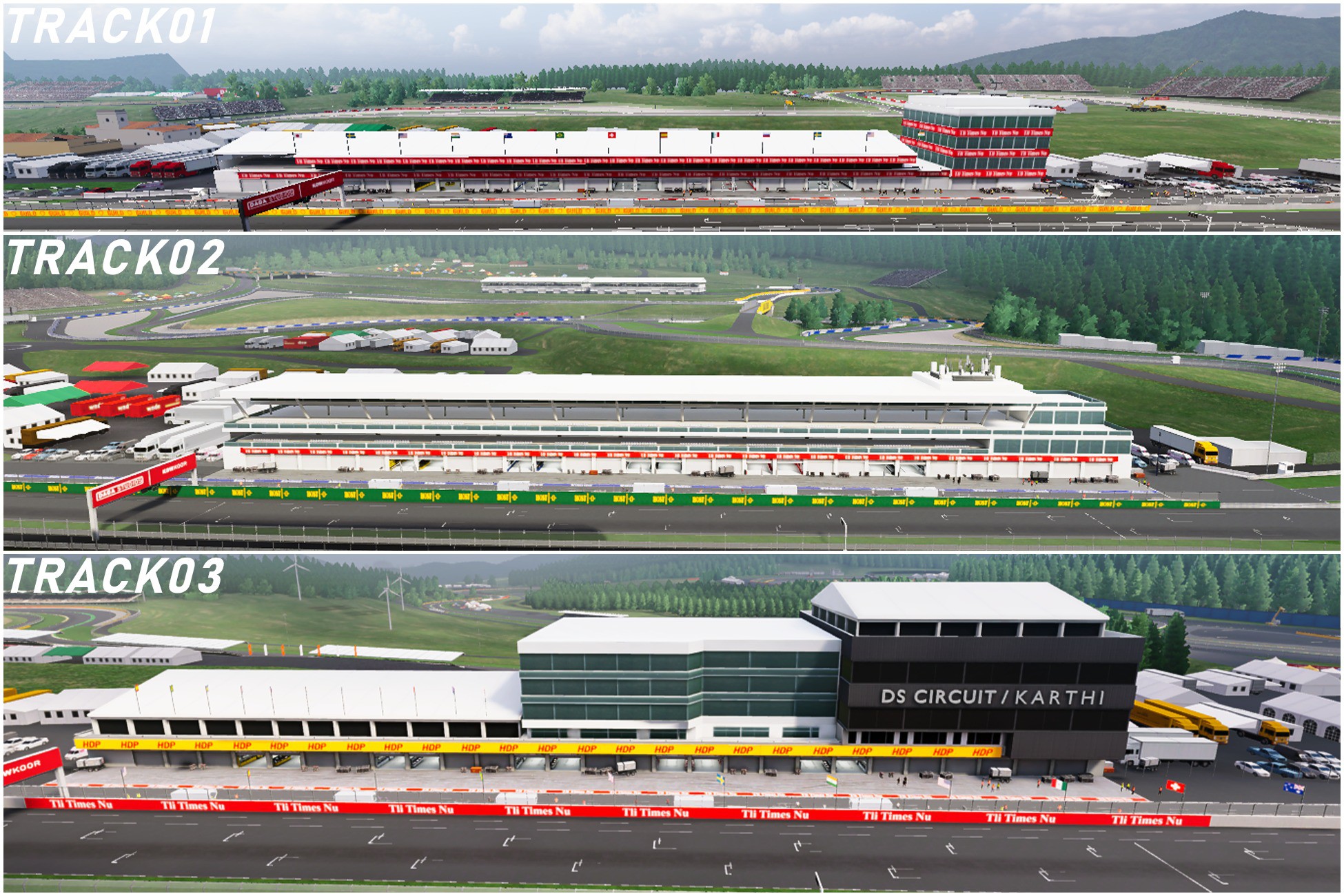 Race Tracks Bundle (Includes DSRC 3 Tracks, HDRP) | 3D Roadways | Unity ...