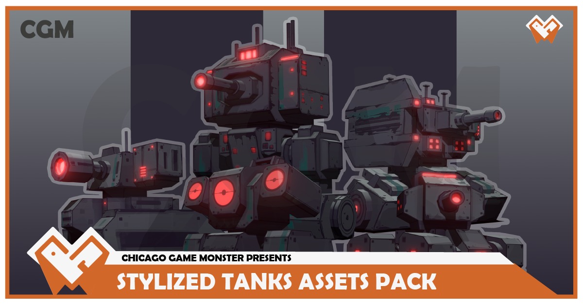 Stylized Tanks Assets Pack | 3D Land | Unity Asset Store