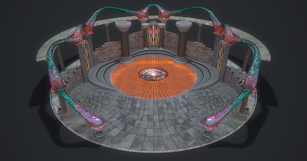 Fantasy fight arena | 3D Fantasy | Unity Asset Store