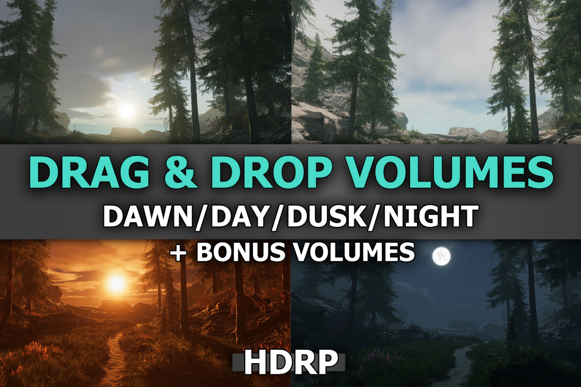 Drag&Drop Volumes | Fullscreen & Camera Effects | Unity Asset Store