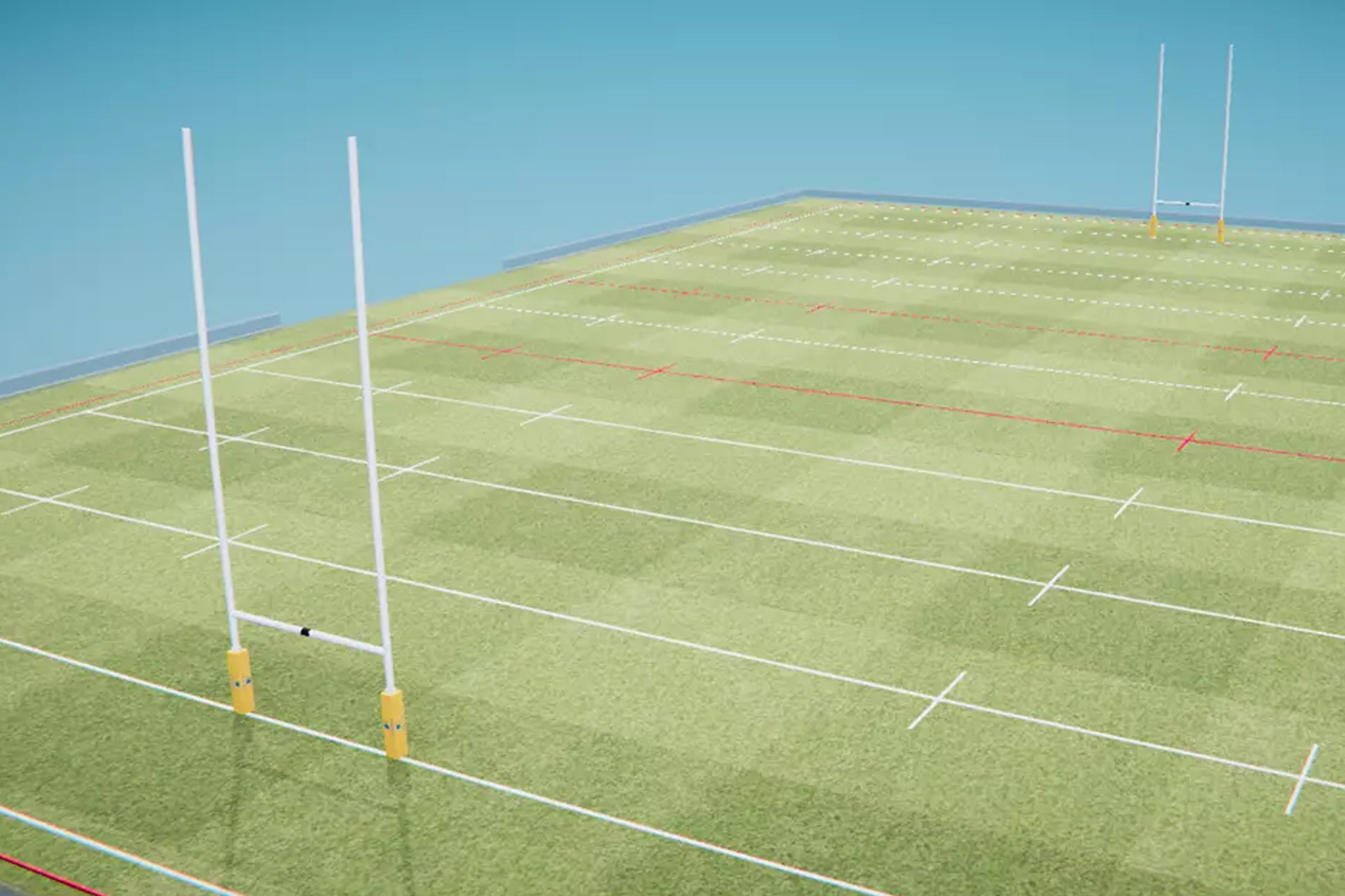 Rugby Pitch | 3D 都市 | Unity Asset Store