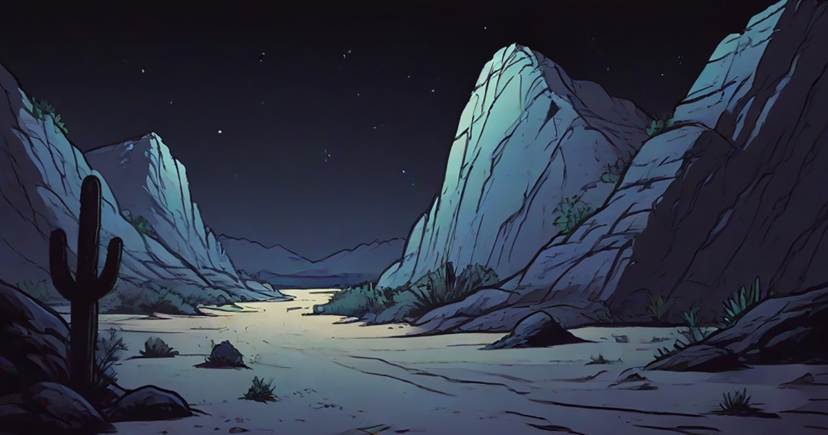 2D Comic Desert Background-H | 2D Environments | Unity Asset Store