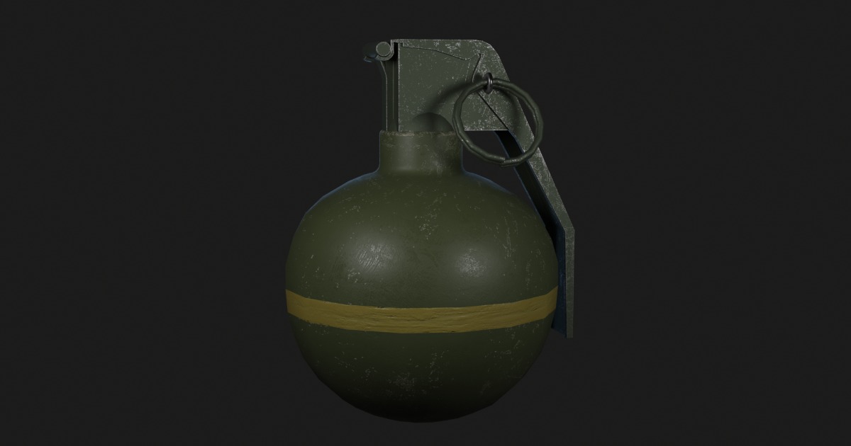 (jugi) grenade 3d model | 3D Weapons | Unity Asset Store