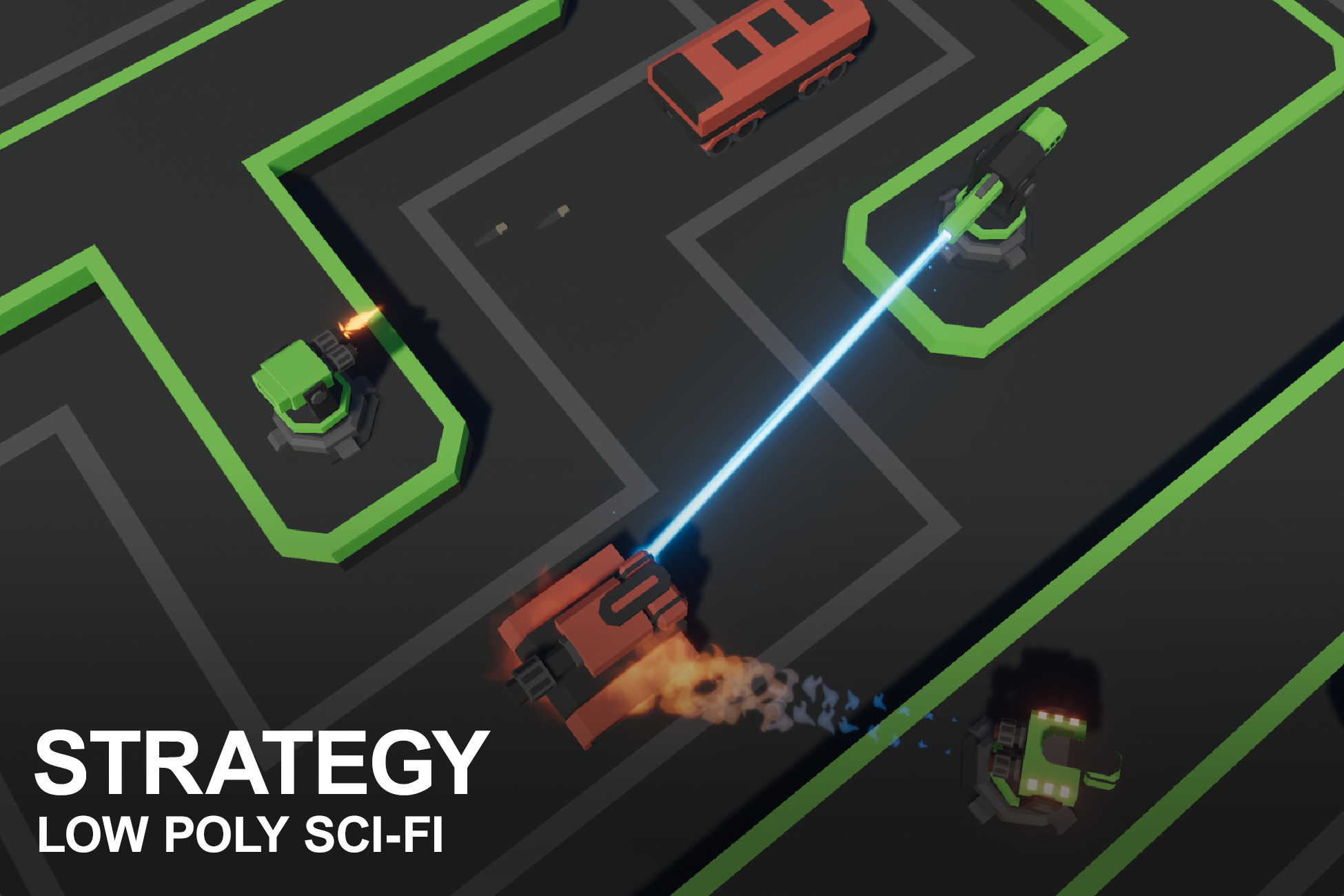 Low Poly Sci-fi Strategy Tower Defense | 3D Sci-Fi | Unity Asset Store