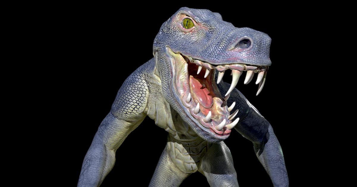 Monster reptile | Characters | Unity Asset Store