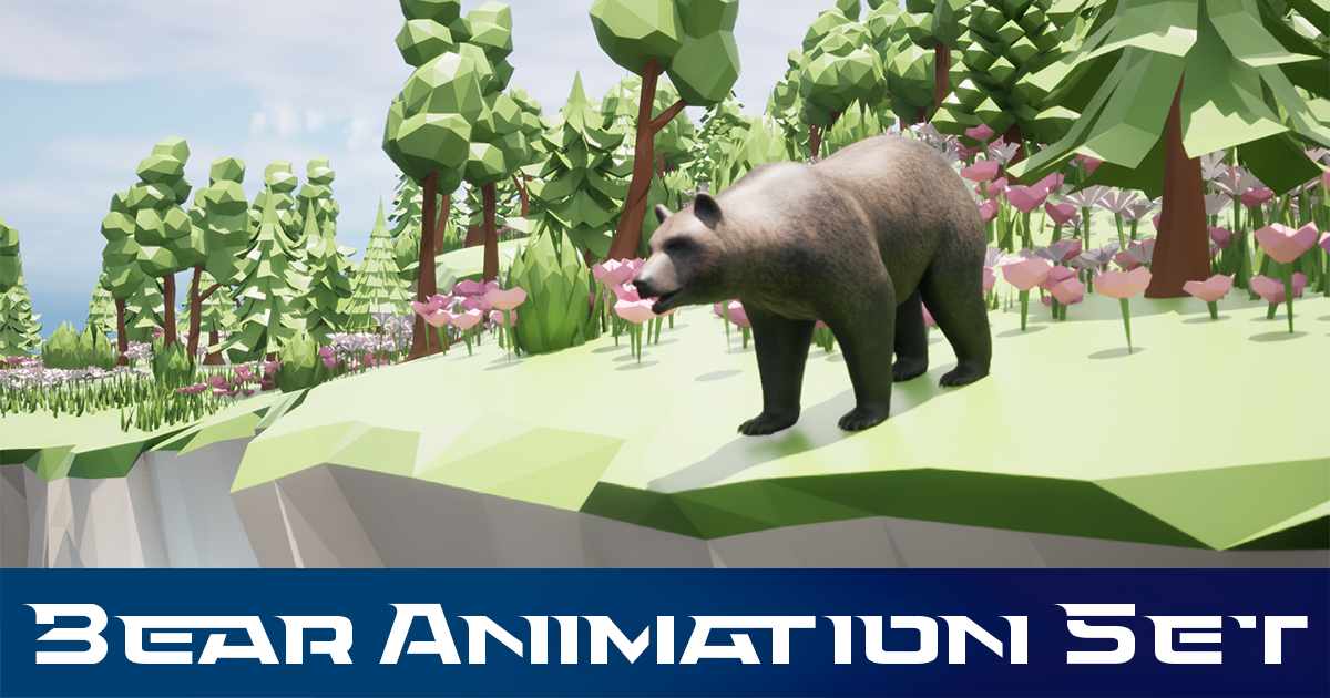 Bear Animation Set | 3D 애니메이션 | Unity Asset Store