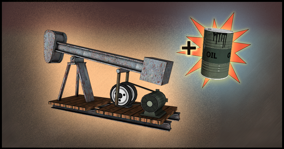 Oil Pump Animated | 3D Industrial | Unity Asset Store
