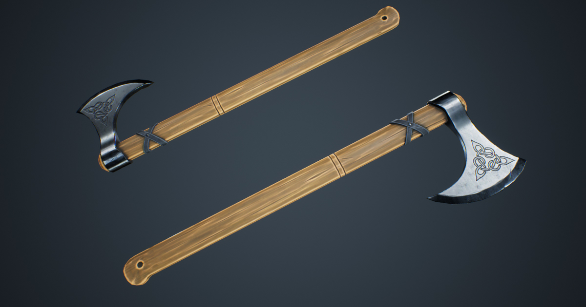 Viking Weapons - Small Axe I | 3D Weapons | Unity Asset Store