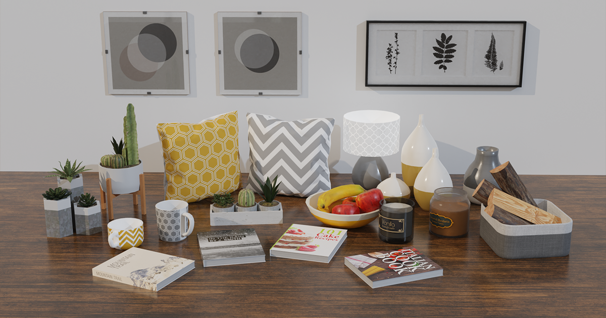 Household Clutter | 3D Interior | Unity Asset Store