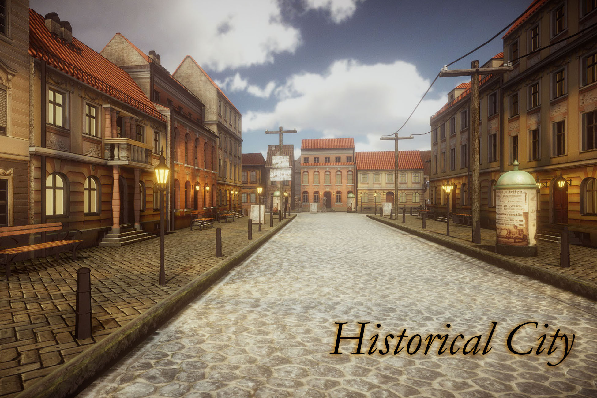 Historical Old City | 3D Historic | Unity Asset Store