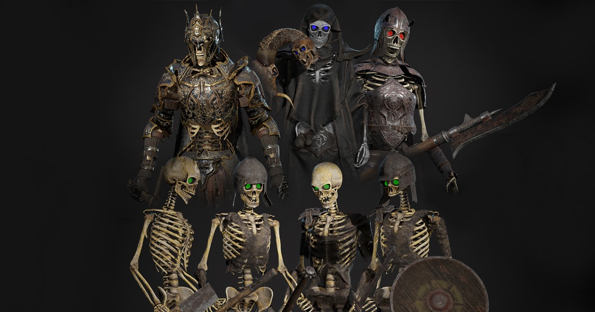 Skeleton Collection | 3D 캐릭터 | Unity Asset Store