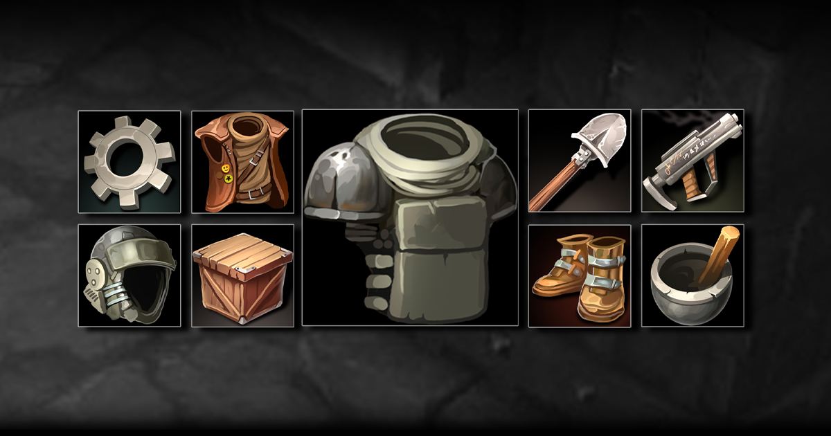 Post Apocalypse Survival Icons 08 | 2D Icons | Unity Asset Store