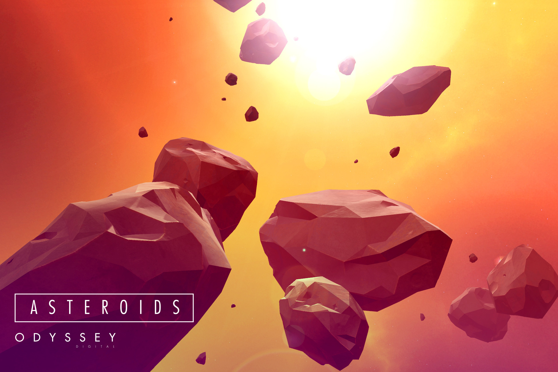 Asteroid Environment | 3D Sci-Fi | Unity Asset Store