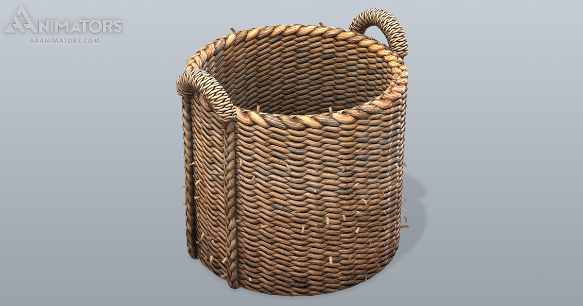 Low Poly Basket_02 | 3D Exterior | Unity Asset Store