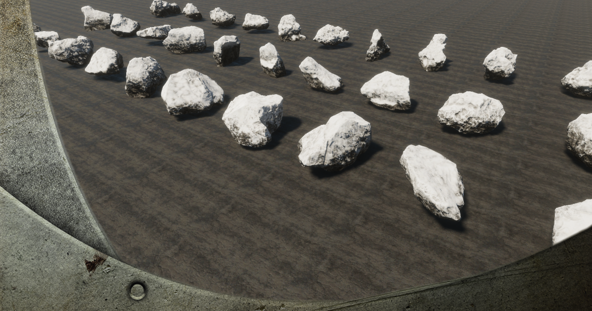 Snowy Winter Rocks HQ (Lowpoly) | 3D Environments | Unity Asset Store